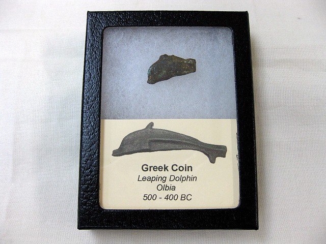 Ancient Greek Dolphin Coin #12 | Fossils for Sale