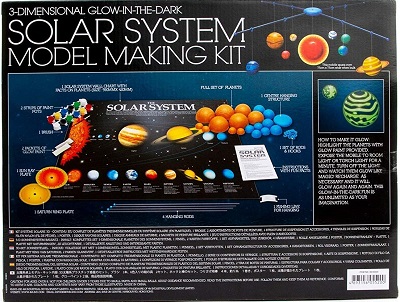 3D Glow Solar System Model Kit | Fossils for Sale