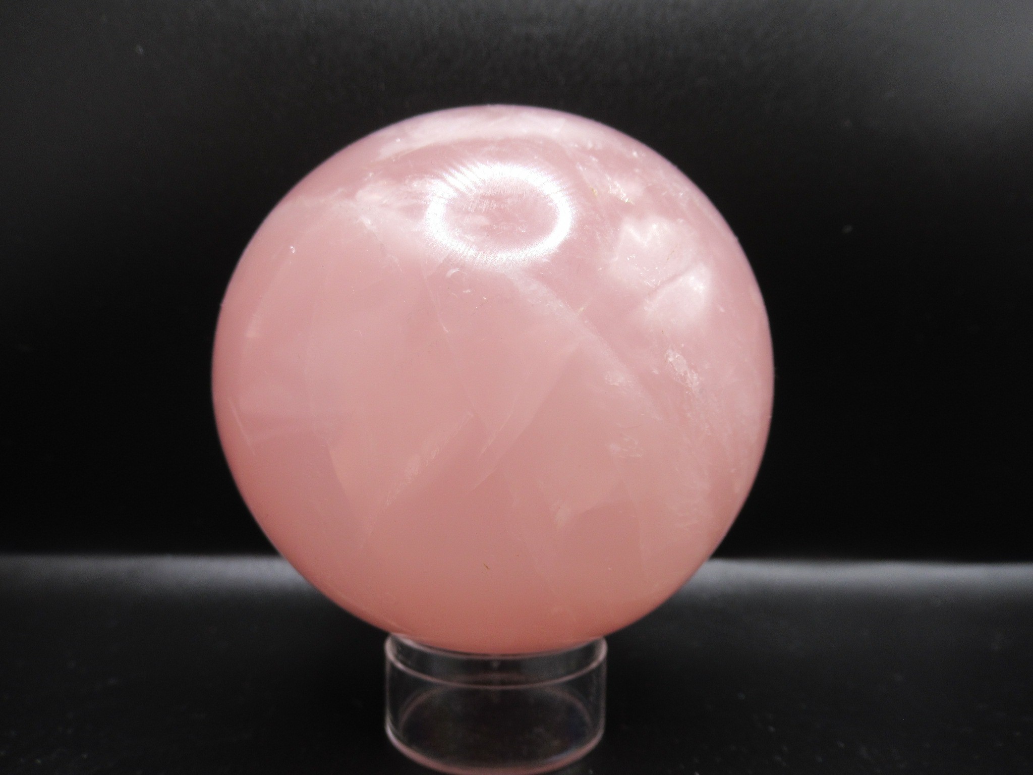 Polished Rose Quartz Mineral Sphere #2 | Fossils for Sale