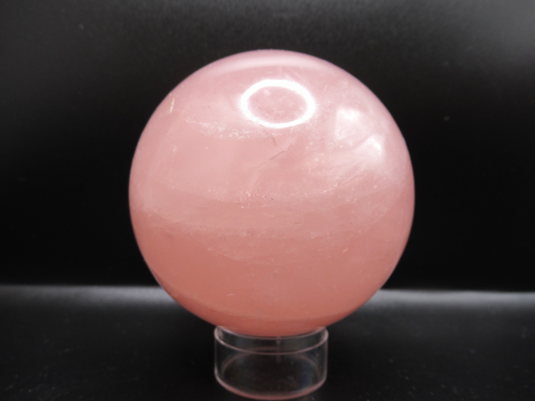 Polished Rose Quartz Mineral Sphere #2 | Fossils for Sale