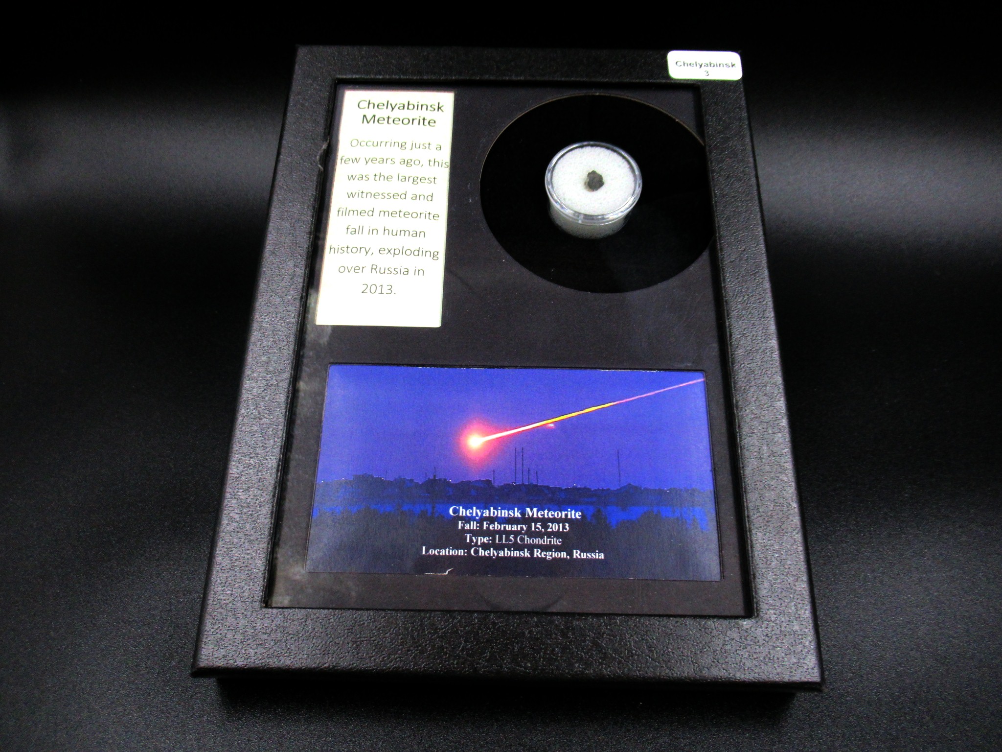 Chelyabinsk Meteorite Frame #3 | Fossils for Sale