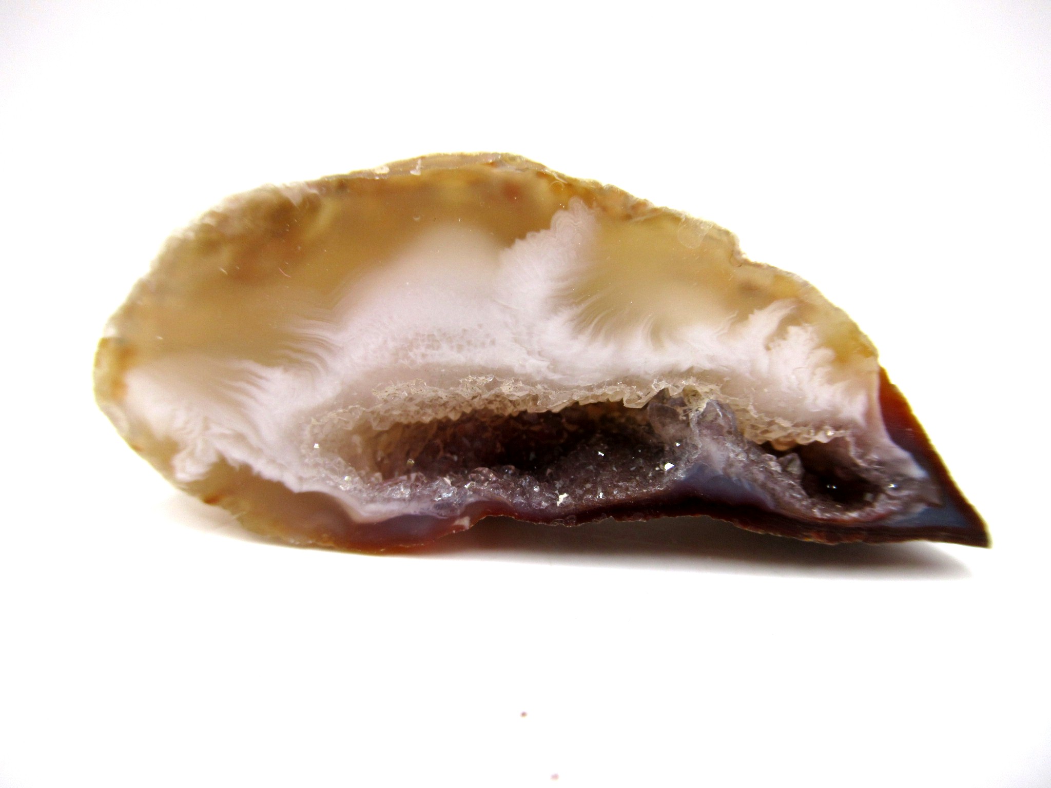 Brazil Geode Half – Small #24 | Fossils for Sale